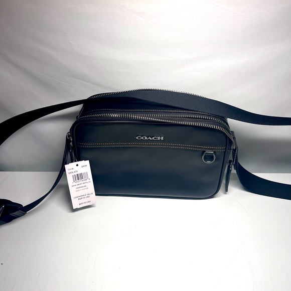 Coach | Bags | Coach C448 Mens Graham Crossbody Smooth Leather ...